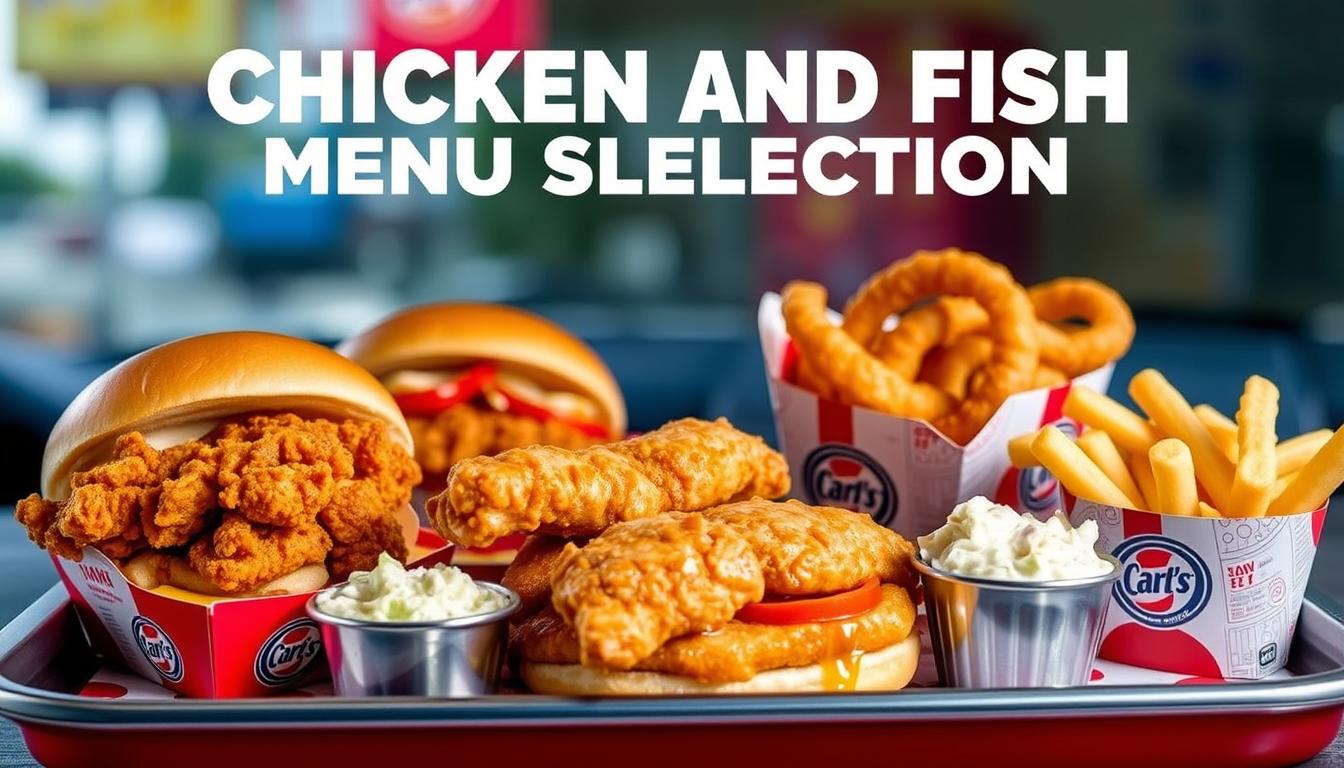Carl's Jr Drive Thru Menu with Prices