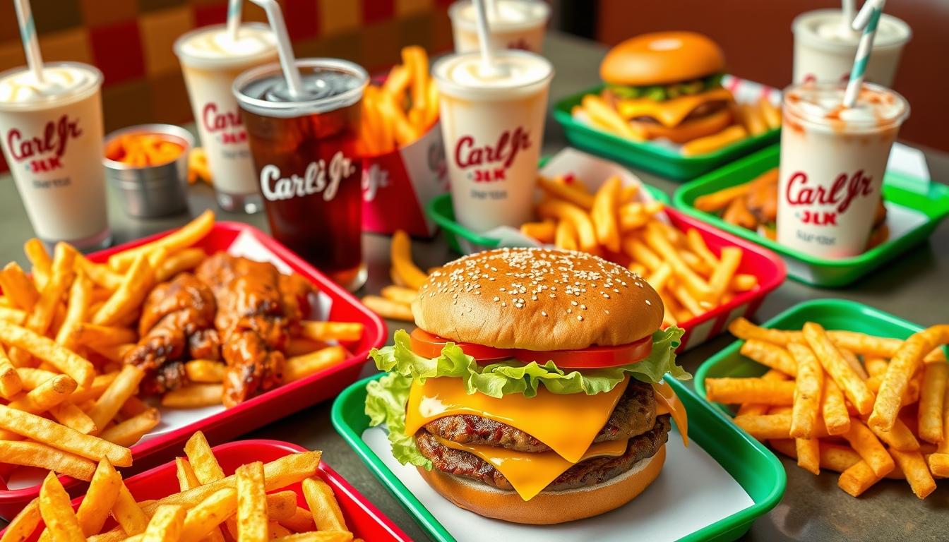 Carl's Jr Lunch Menu with Prices