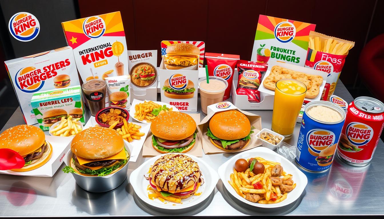 Burger King International Menu With Prices