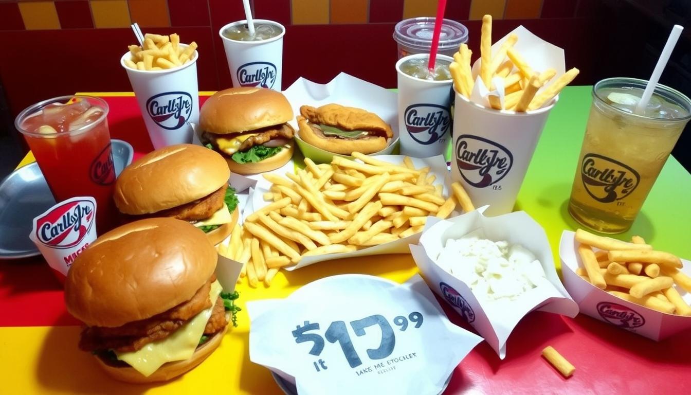 Carl's Jr Dollar Menu with Prices