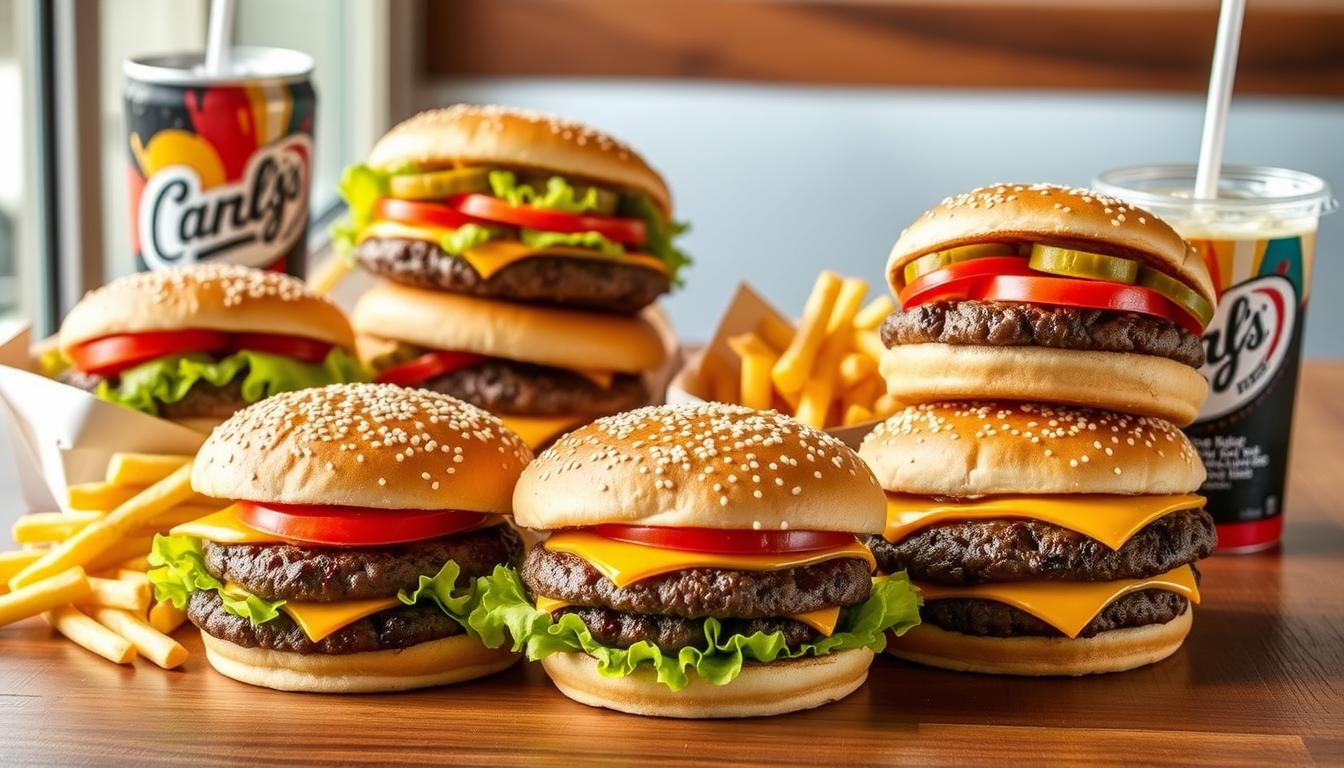 Carl's Jr Lunch Menu with Prices