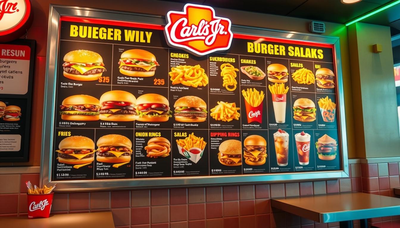 Carl's Jr Menu with Prices Full Overview