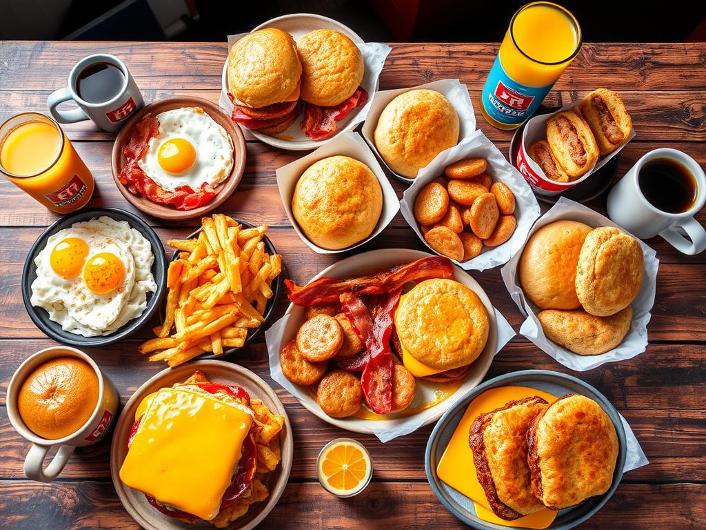 Wendy's Breakfast Menu with Prices