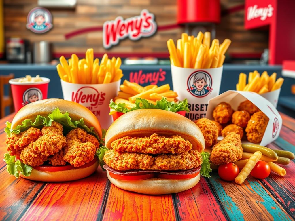 Wendy's Chicken Menu Prices