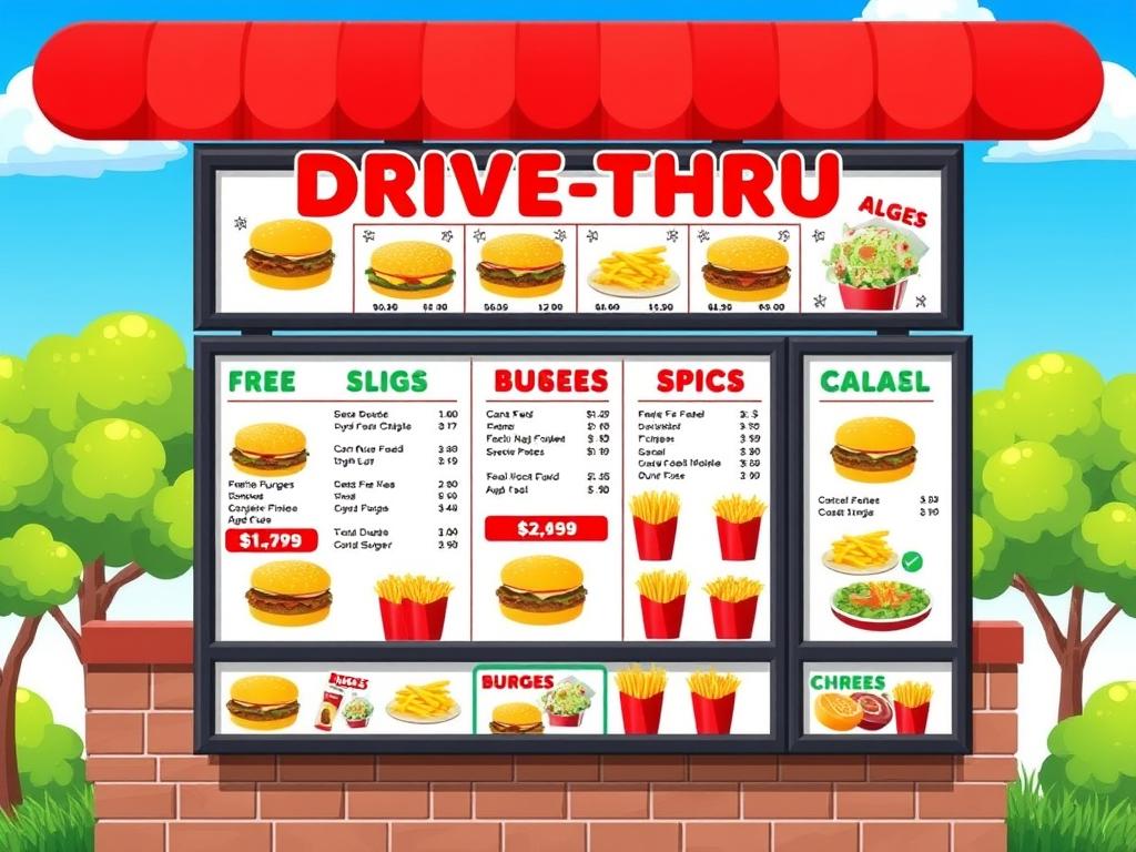 Wendy's Drive Thru Menu Prices